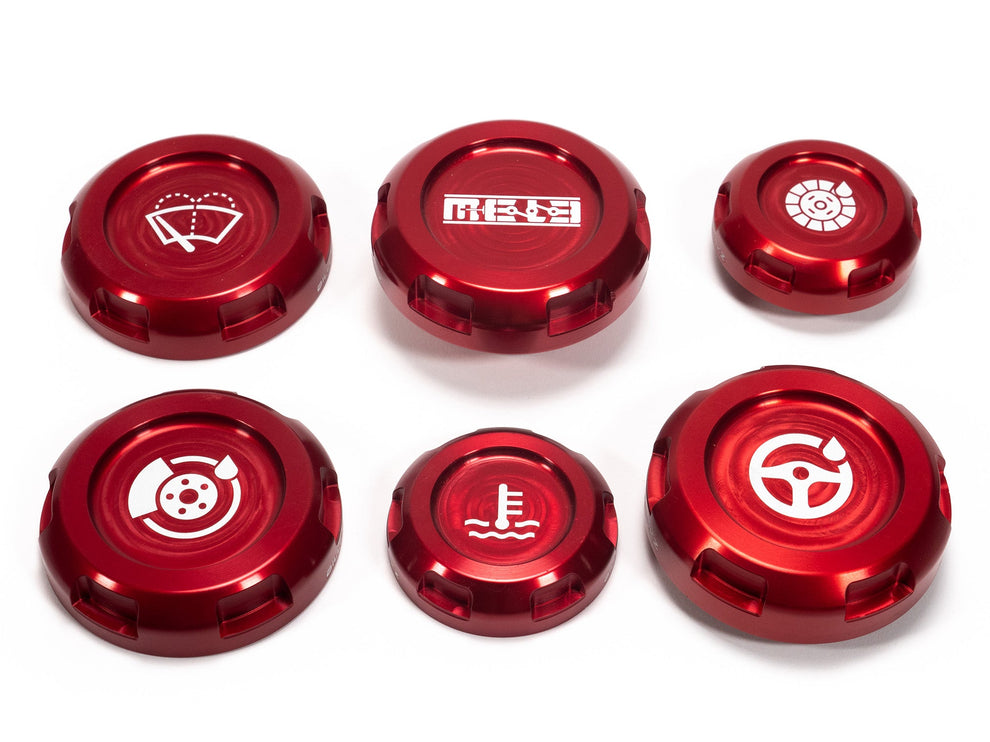 MeLe x Billetworkz Subaru Engine Bay Cap Set For 2008-2014 WRX/STI ...